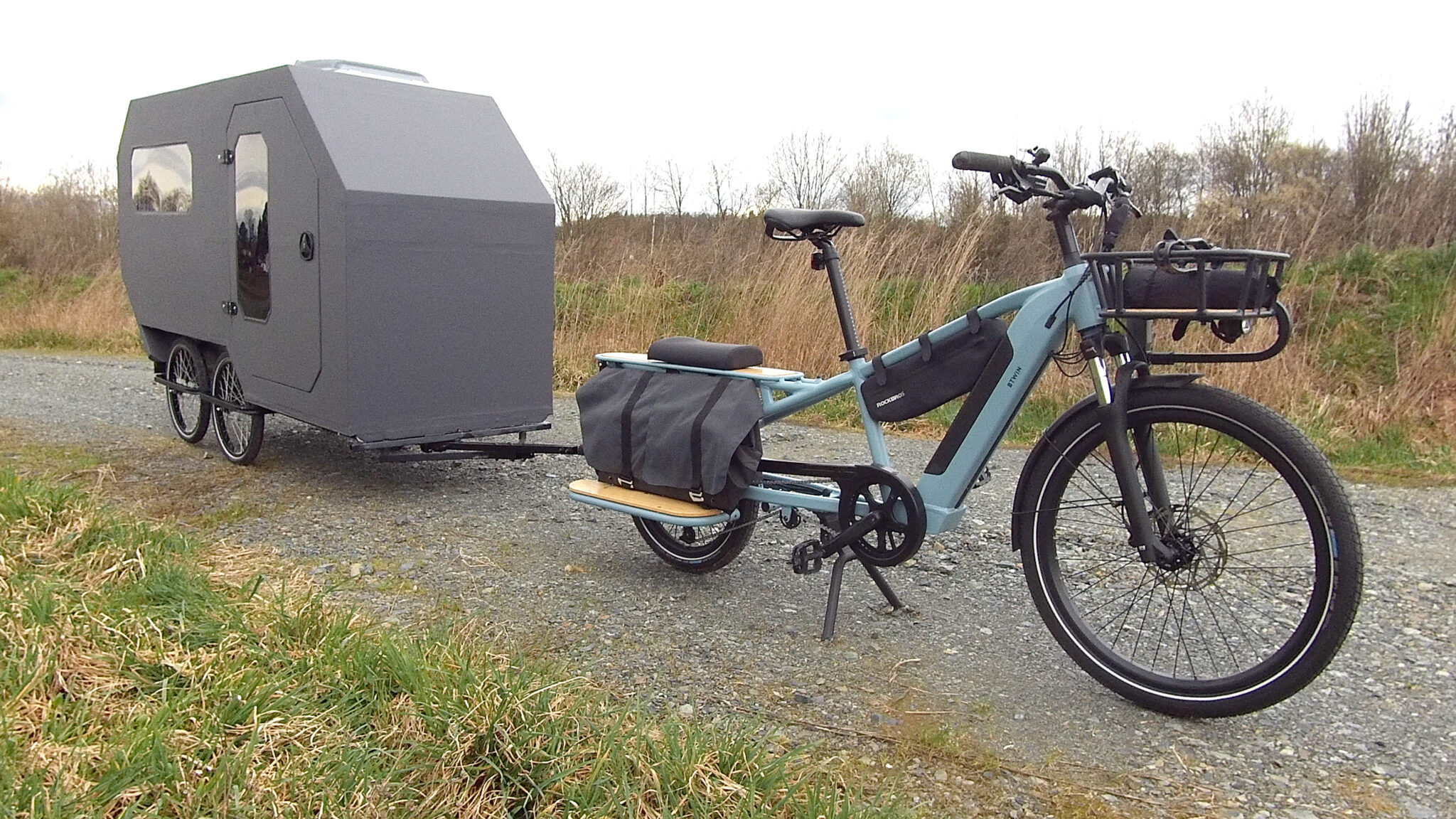 Elops R500E Lastenrad von Decathlon - Anbau Weber Kupplung 2025